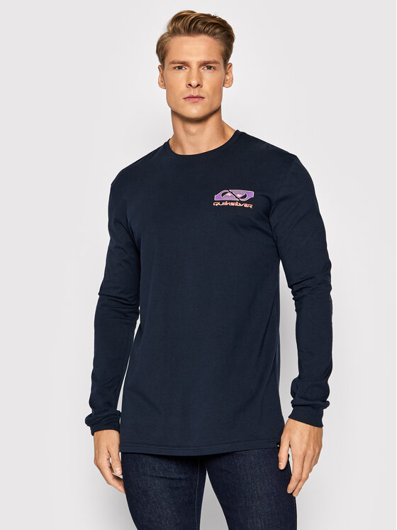 Quiksilver Longsleeve Return To The Moon EQYZT06552 Granatowy Regular ...