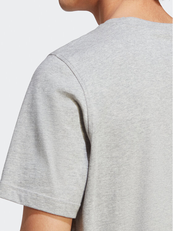 adidas Тишърт Adicolor Classics Trefoil T-Shirt IA4817 Сив Regular Fit ...