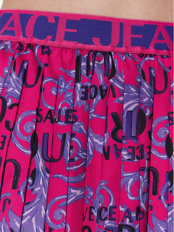 Versace Jeans Couture Плисирана пола 74HAE820 Розов Regular Fit | Modivo.bg
