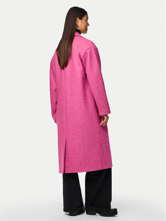 Pieces Palton Jili 17141583 Roz Regular Fit | Modivo.ro