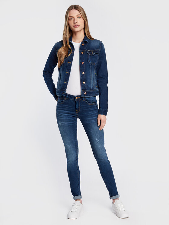 LTB Jeansy Nicole 51244 15091 Niebieski Super Skinny Fit | Modivo.pl
