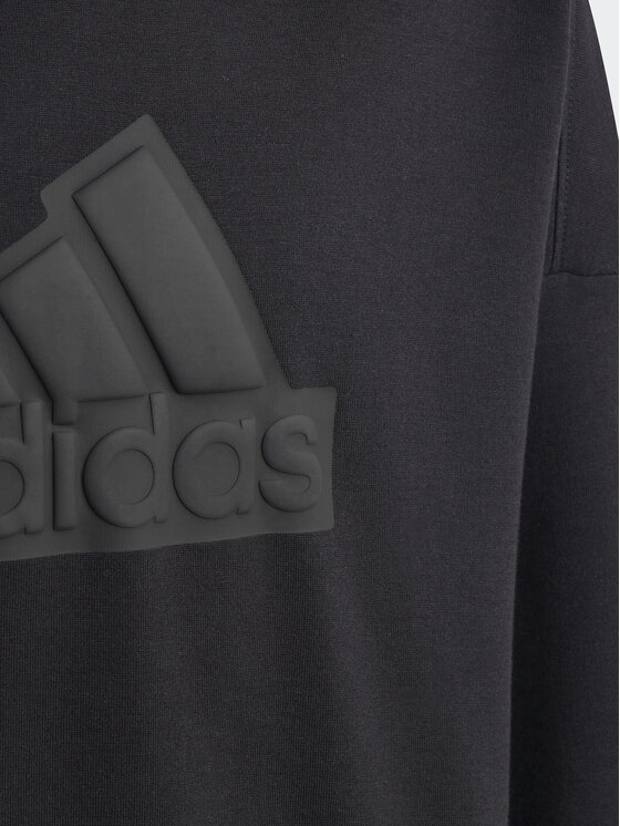 adidas Bluza Future Icons Logo HR6301 Czarny Loose Fit | Modivo.pl