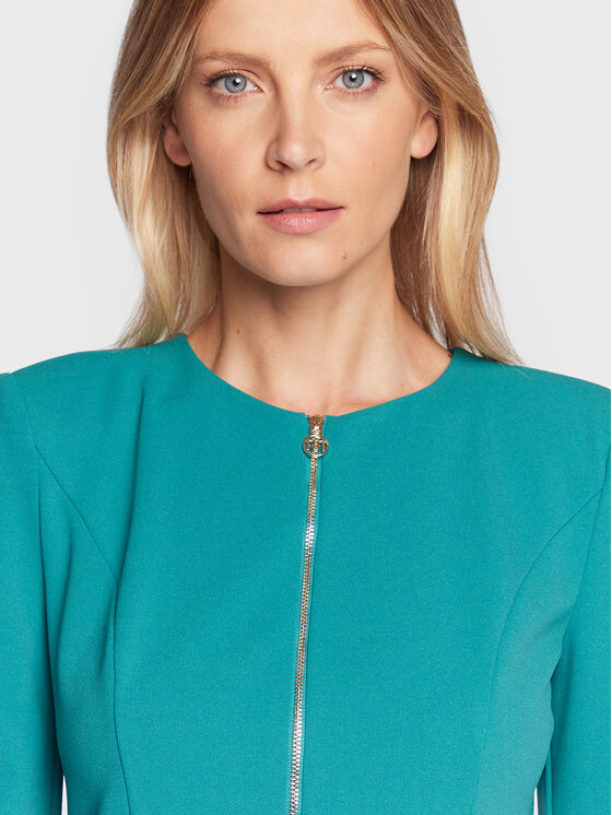 Rinascimento Rochie cocktail CFC0111065003 Verde Regular Fit | Modivo.ro