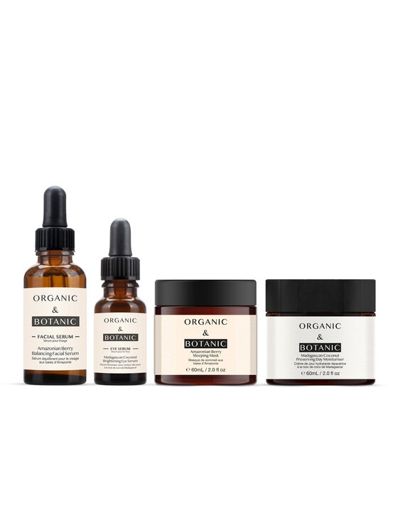 Organic & Botanic Serum i maseczka na noc OB Amazonian Berry + krem na ...