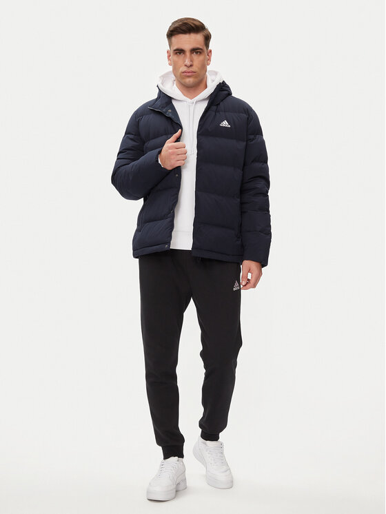 adidas Geacă de iarnă Helionic HG8750 Bleumarin Regular Fit | Modivo.ro