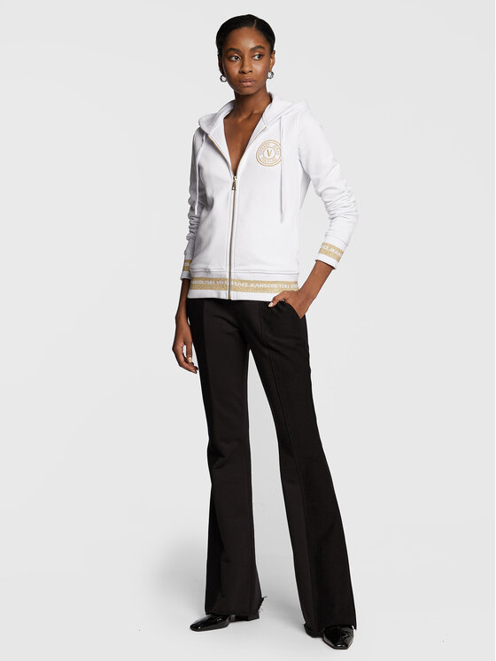 Versace Jeans Couture Pluus 73HAIT07 Valge Regular Fit | Modivo.ee