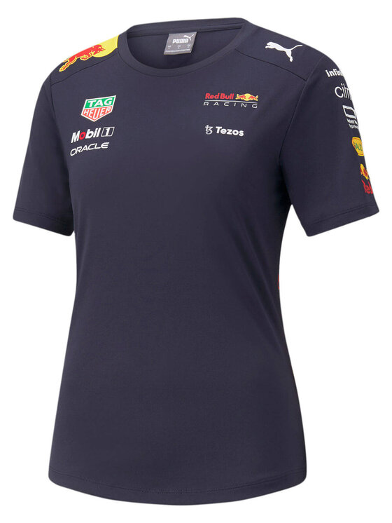 Red Bull Racing T-Shirt Red Bull Racing F1 2022 Granatowy Regular Fit ...
