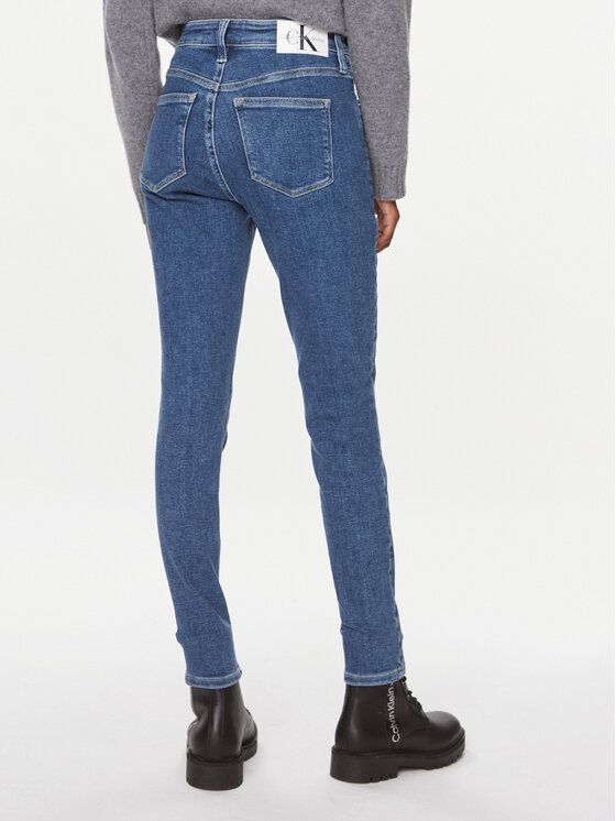 Calvin Klein Jeans Blugi J20J221585 Albastru Skinny Fit | Modivo.ro