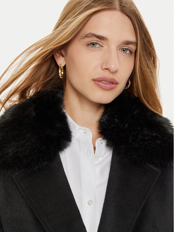 Guess Zimní kabát Nancy W4BL32 WGJG2 Černá Regular Fit | Modivo.cz