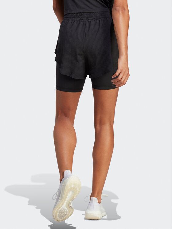 adidas Sportshorts HIIT HEAT.RDY Training 2-in-1 Shorts HN5555 Schwarz ...