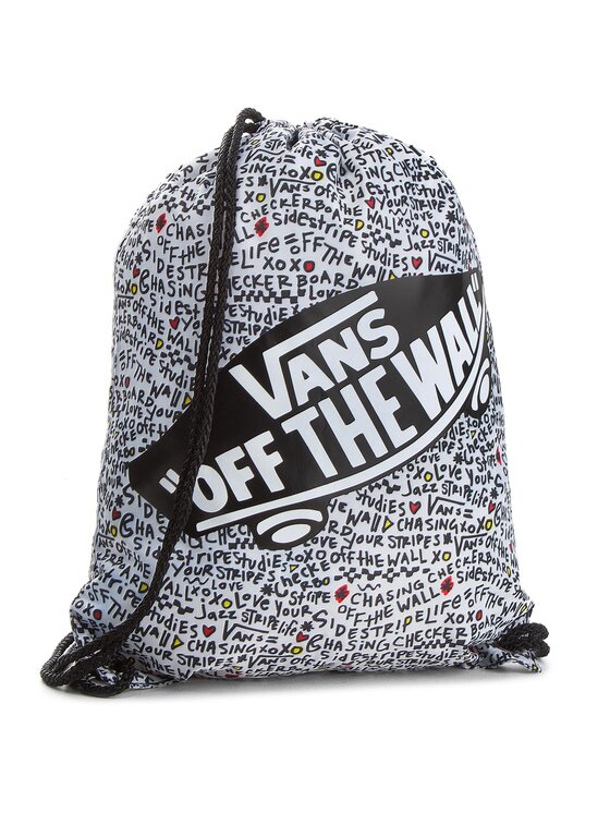 Vans Vak na stahovací šňůrky Benched Bag VN000SUFYEL Bílá | Modivo.cz
