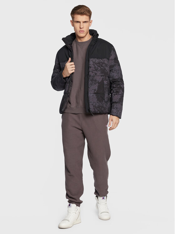 Champion Geacă din puf 218086 Negru Regular Fit | Modivo.ro