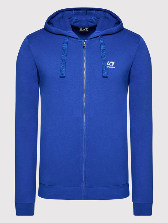 EA7 Emporio Armani Sweatshirt 8NPM03 PJ05Z 1597 Blau Regular Fit | Modivo.de