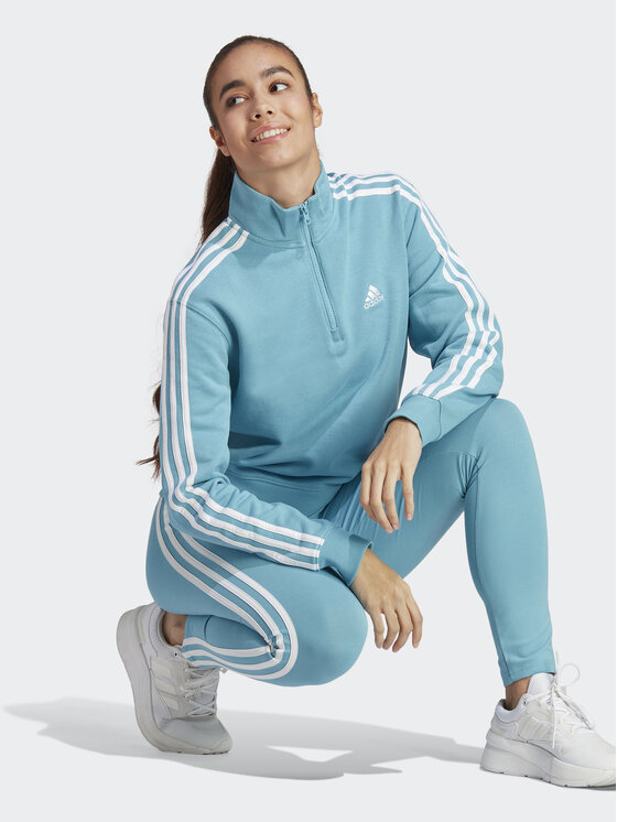 adidas Κολάν Essentials 3-Stripes High-Waisted Single Jersey Leggings ...