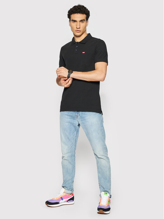 Levi's® Polo Standard Housemarked 35883-0007 Czarny Regular Fit | Modivo.pl
