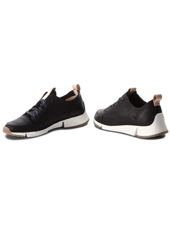 Clarks Sneakersy Tri Spark. 261353844 Czarny | Modivo.pl