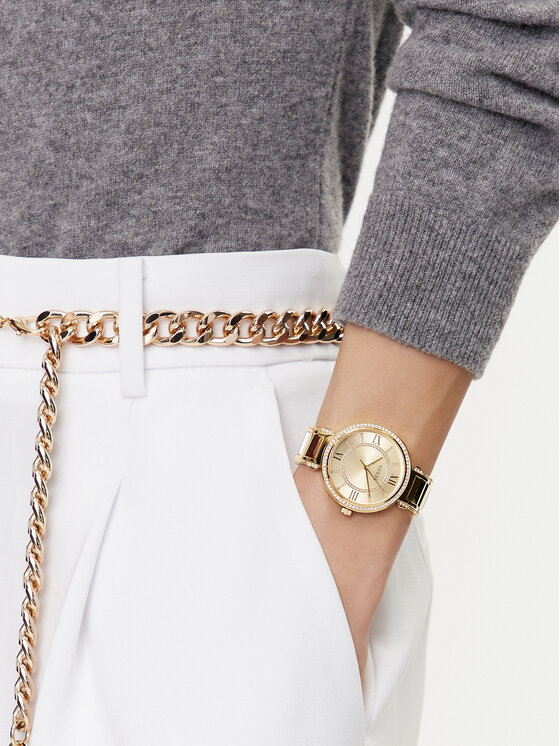 Guess Hodinky GW0588L1 Zlatá | Modivo.cz