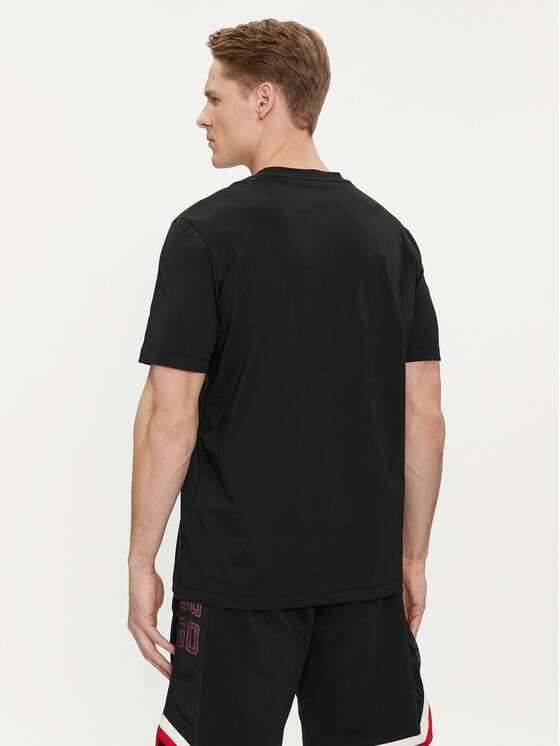 Hugo T-Shirt Dasko 50515067 Schwarz Regular Fit | Modivo.de