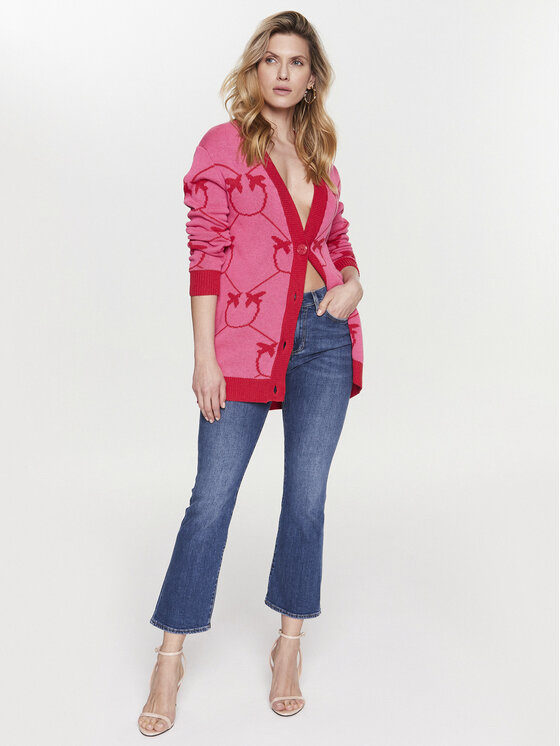 Pinko Strickjacke Adelphi 100303 Y7VF Rosa Regular Fit | Modivo.de