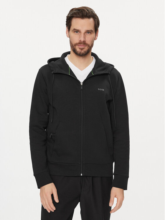 Boss Sweatshirt Saggy 50506161 Schwarz Regular Fit | Modivo.de