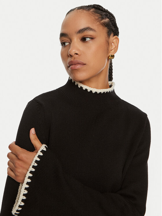 Luisa Spagnoli Bluză cu gât Monet 58404 Bej Regular Fit | Modivo.ro