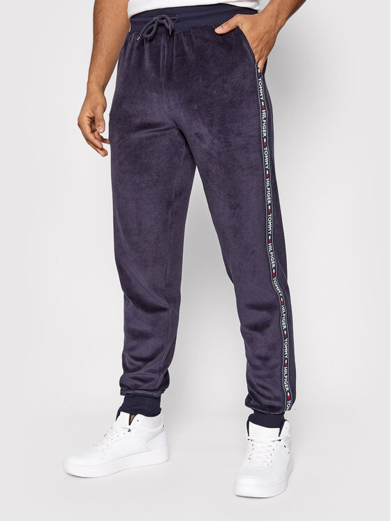 Tommy Hilfiger Долнище анцуг Track Um0um01921 Тъмносин Regular Fit