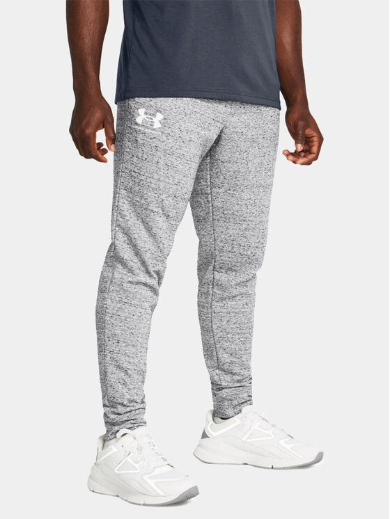 Under Armour Jogginghose Ua Rival Terry Jogger 1380843-011 Grau Fitted Fit | Modivo.de