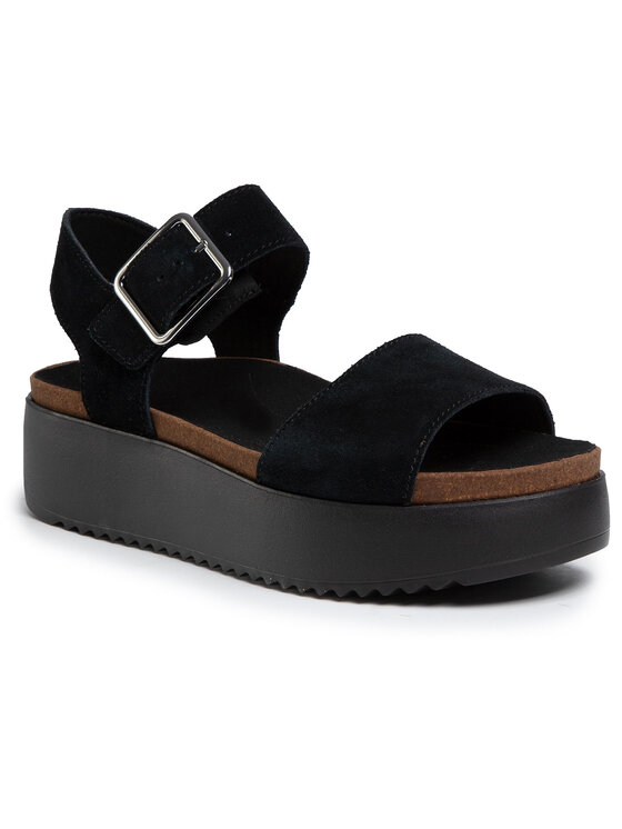 Clarks Sandály Botanic Strap 261476994 Černá | Modivo.cz