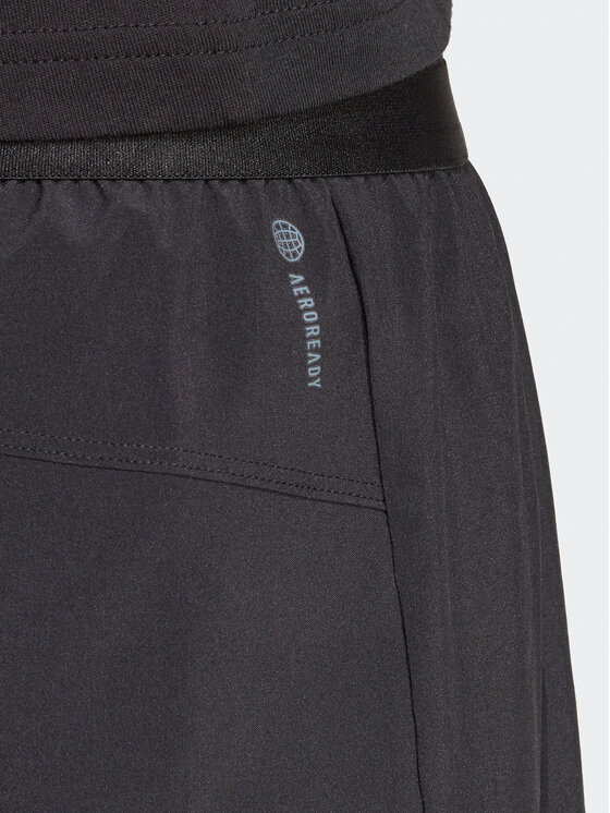 adidas Szorty sportowe Training Hyperglam Pacer Shorts IC8061 Czarny ...