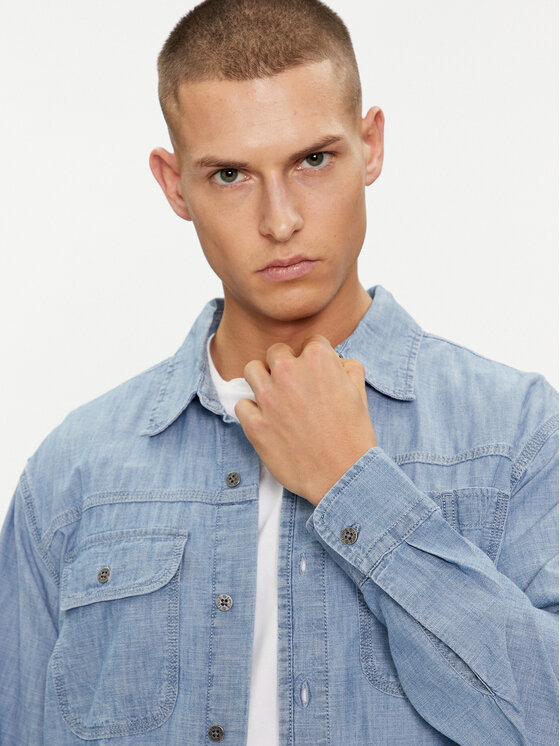 Levi's® Koszula jeansowa Auburn Worker A7224-0001 Niebieski Relaxed Fit ...