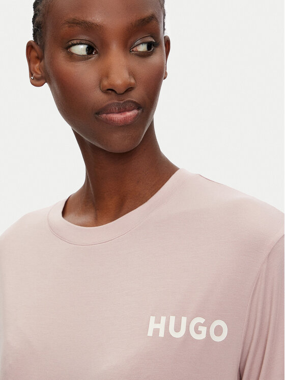 Hugo T-Shirt Unite 50490707 Różowy Relaxed Fit | Modivo.pl