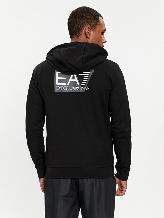 EA7 Emporio Armani Bluza 3DPM53 PJ05Z 1200 Czarny Regular Fit | Modivo.pl