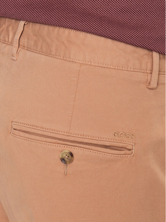 Boss Pantalon scurți din material 50487993 Bej Slim Fit | Modivo.ro