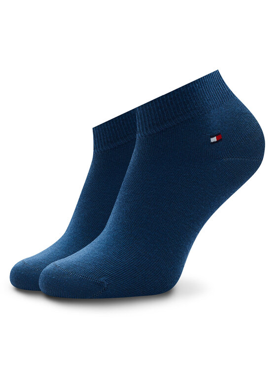 Tommy Hilfiger Комплект 2 чифта къси чорапи мъжки 342025001 Син | Modivo.bg