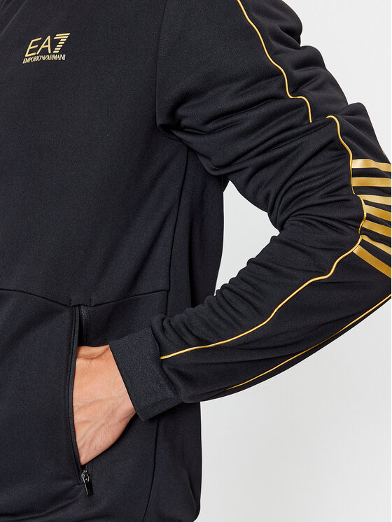 EA7 Emporio Armani Sweatshirt 6RPM07 PJ16Z 0208 Schwarz Regular Fit | Modivo.de
