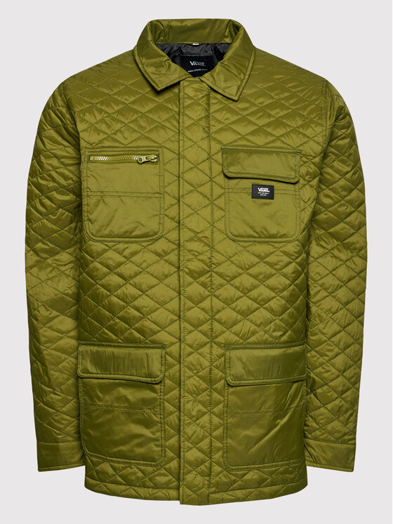 Vans Geacă Drill Chore VN0A5FPB Verde Regular Fit | Modivo.ro