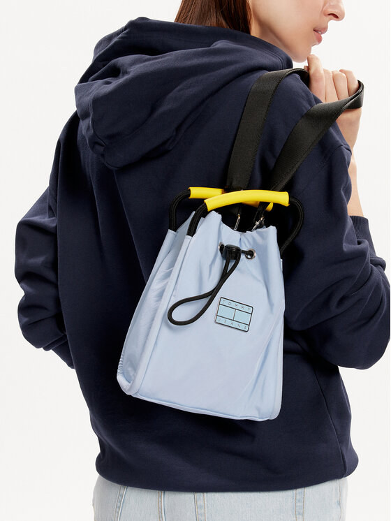 Tommy Jeans Kabelka Tjw Summer Festival Bucket Bag AW0AW14963 Modra Modivo.cz