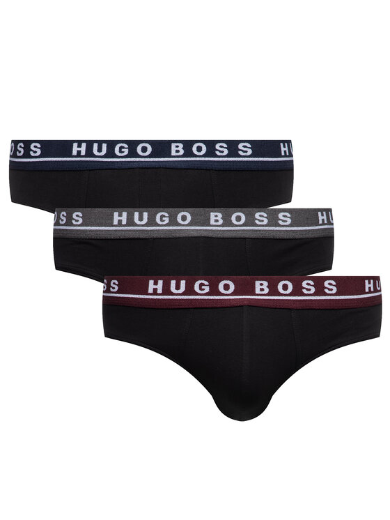 BOSS Slips-Set Brief 3P 50420282 Schwarz | Modivo.de