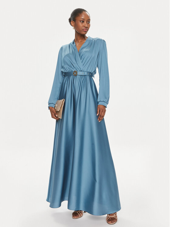 Rinascimento Večernja haljina CFC0117875003 Plava Regular Fit | Modivo.hr