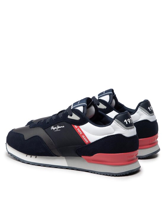 Pepe Jeans Sneakersy London One Cover M PMS30872 Tmavomodrá | Modivo.cz