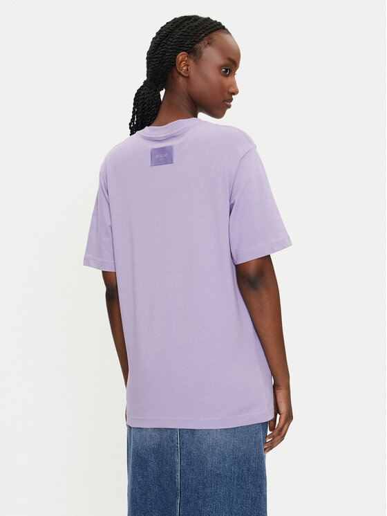 Replay Футболка W3698R.000.23188P Фіолетовий Regular Fit | Modivo.ua