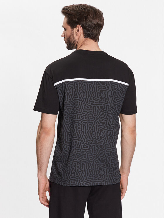 EA7 Emporio Armani T-Shirt 3RPT01 PJ02Z 1200 Schwarz Regular Fit | Modivo.de