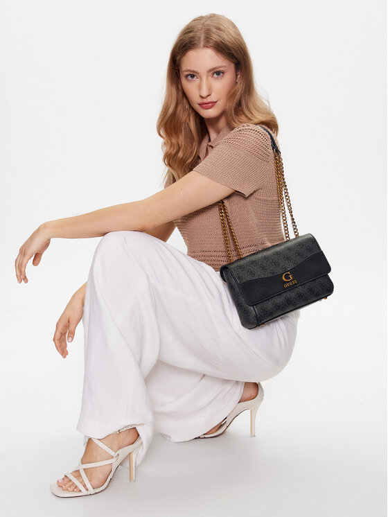 Guess Geantă Nell Logo (SB) HWSB87 35210 Gri | Modivo.ro