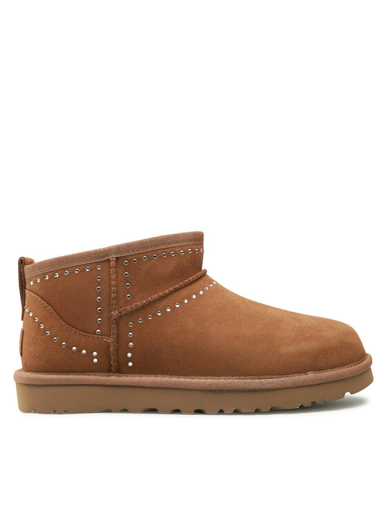 Ugg Апрески W Classic Ultra Mini Bling 1119871 Кафяв | Modivo.bg