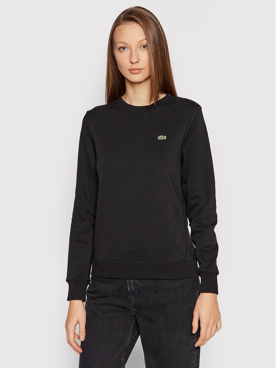 Lacoste Felpa SF7089 Nero Regular Fit | Modivo.it