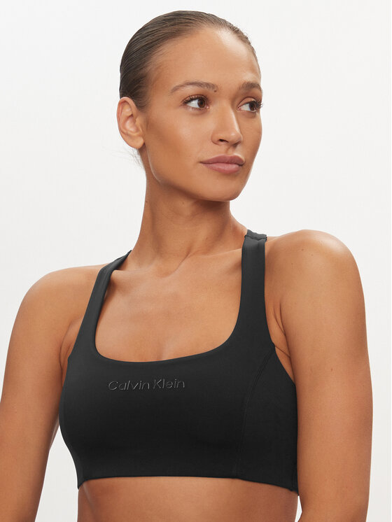 Calvin Klein Performance Sutien sport 00GWS4K171 Negru | Modivo.ro