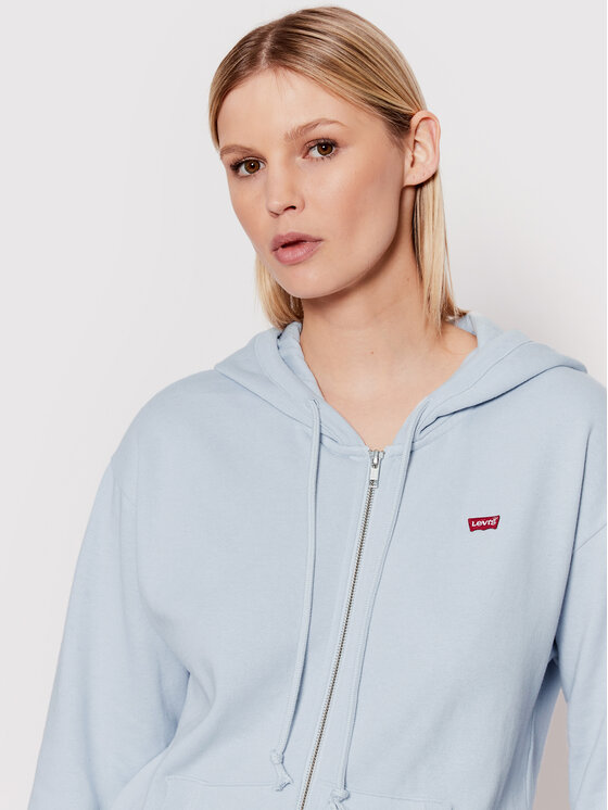 Levi's® Суитшърт Standard Zip Up A0777-0006 Светлосиньо Regular Fit ...