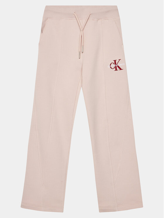 Calvin Klein Jeans Pantaloni da tuta Monogram IG0IG02448 Rosa Relaxed ...