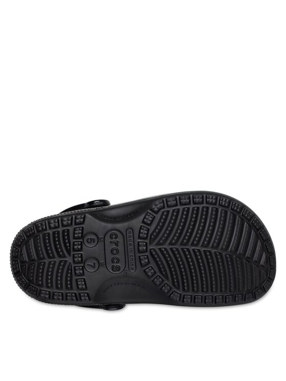 Crocs Klapki Classic High Shine Clog 209609 Czarny | Modivo.pl
