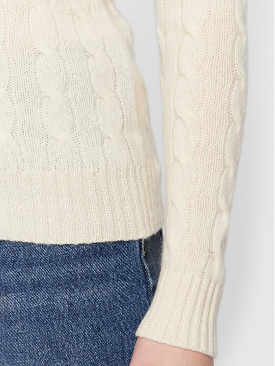 Polo Ralph Lauren Džemperis 211875832005 Écru Regular Fit | Modivo.lv